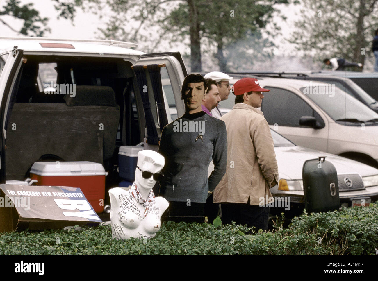 indianapolis usa spectators at the indy 500 race 1996 Stock Photo - Alamy