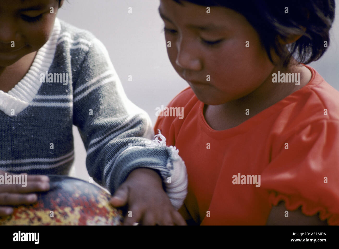 Two mexican children playing hi-res stock photography and images - Alamy