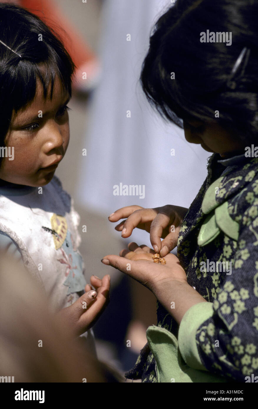 children playing outside mexico Stock Photo - Alamy