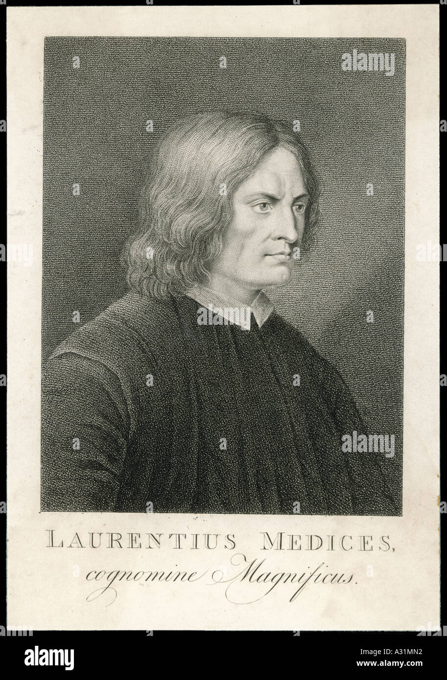 Lorenzo De Medici Stock Photo - Alamy