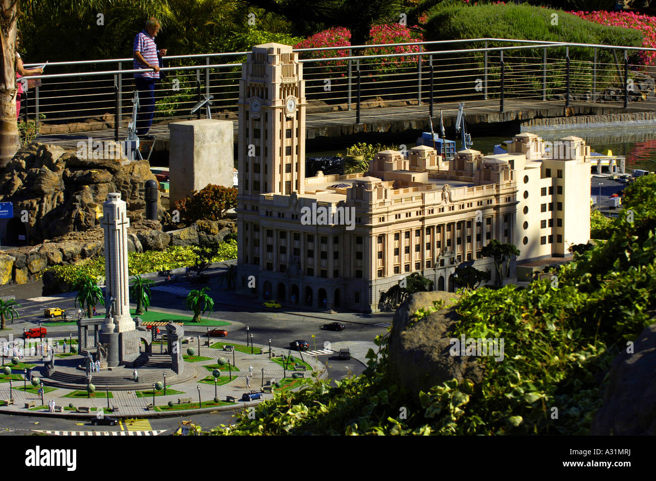 pueblo chico model village puerto de la cruz tenerife spain espana ...