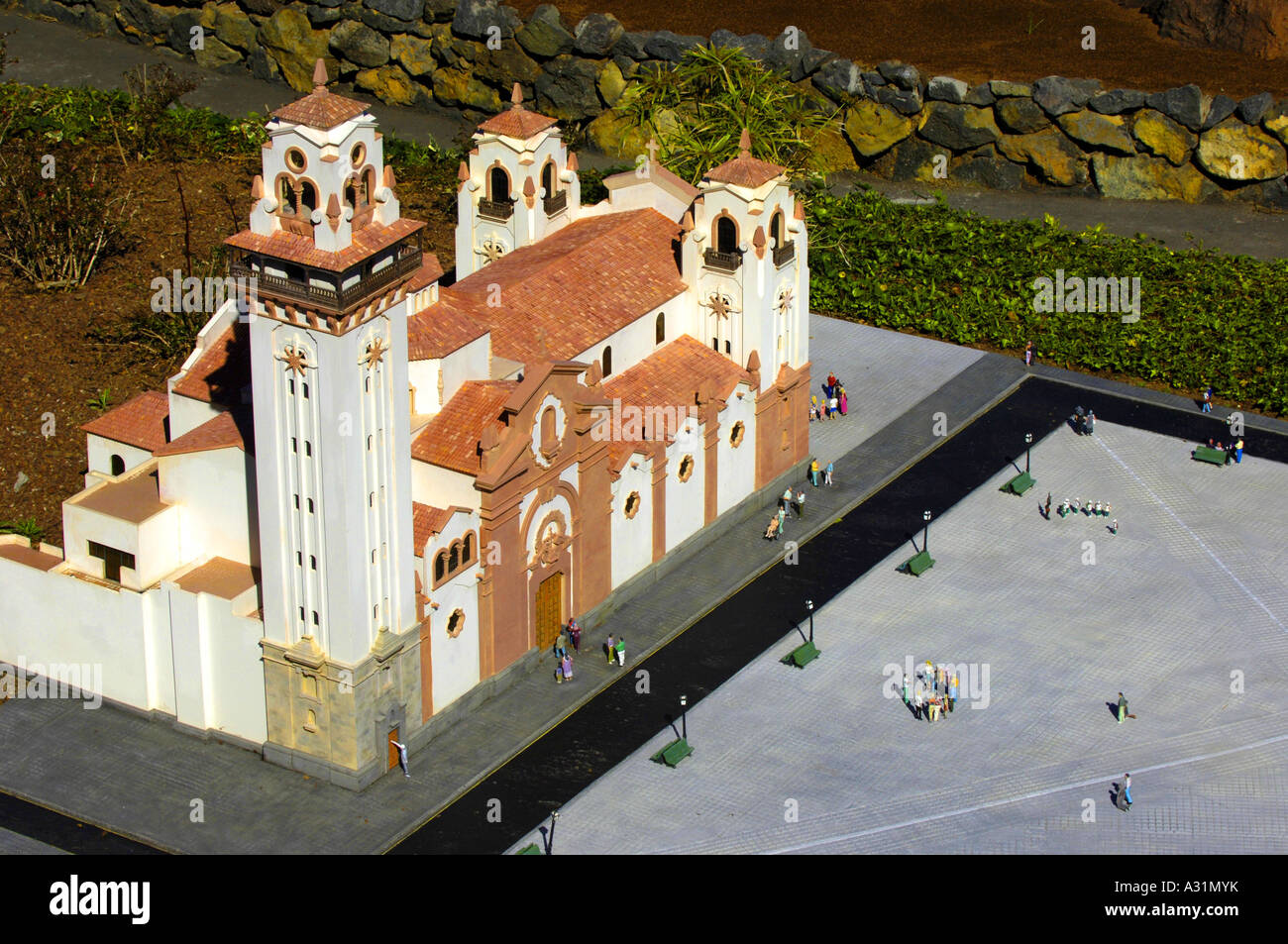 pueblo chico model village puerto de la cruz tenerife spain espana ...