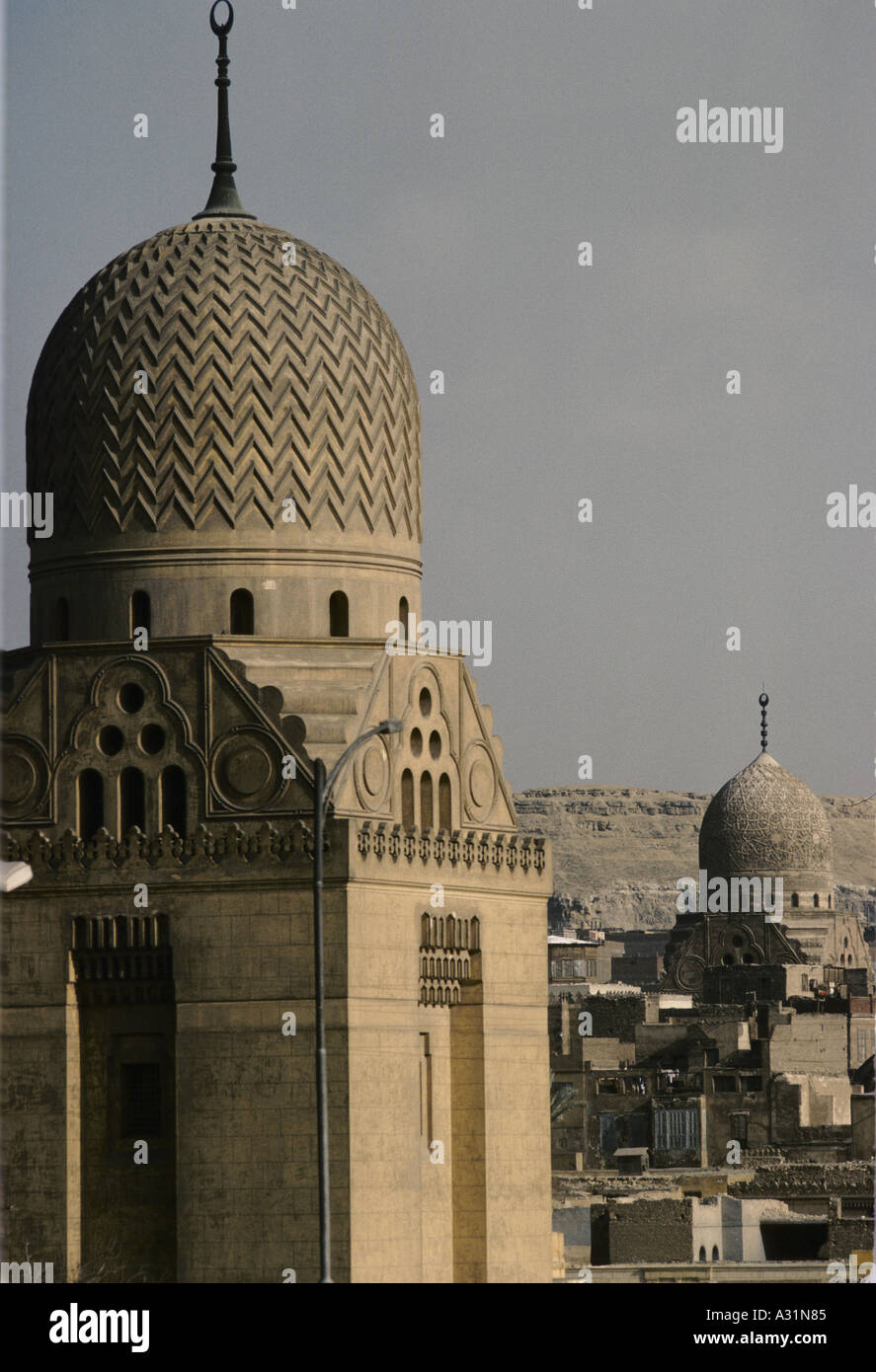domes of mosques cairo Stock Photo - Alamy
