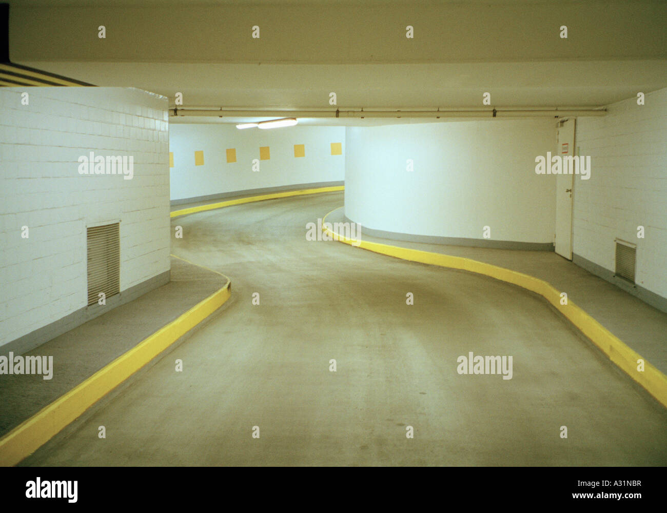 Underground Car Ramp