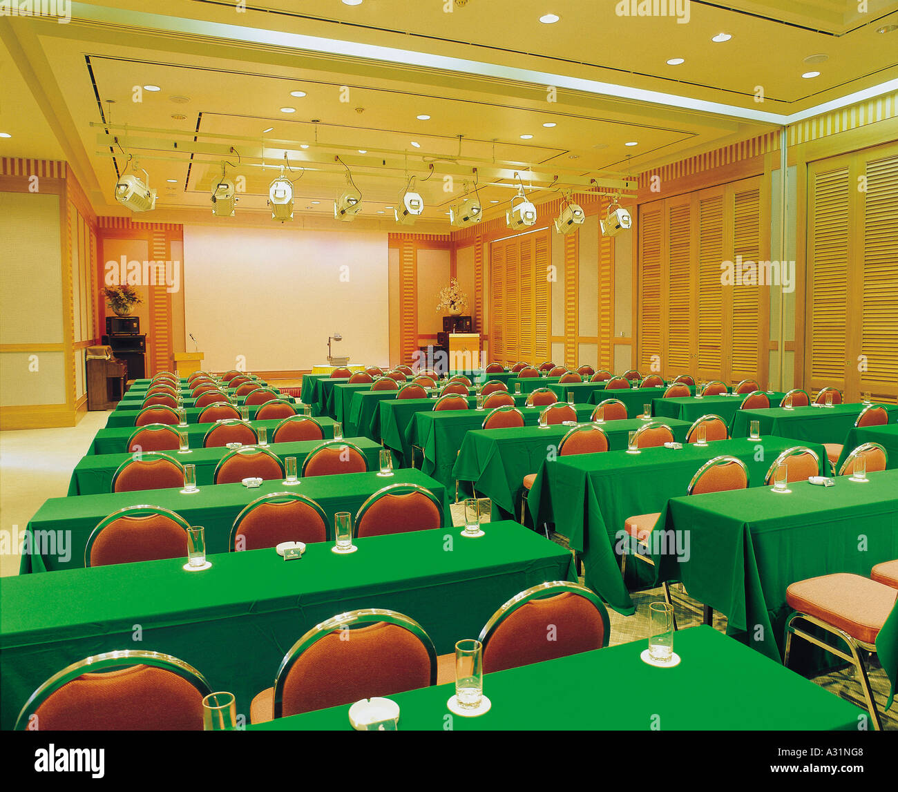 Assembly Room,Seminar,Projection Screen,Indoors,Ch Stock Photo - Alamy
