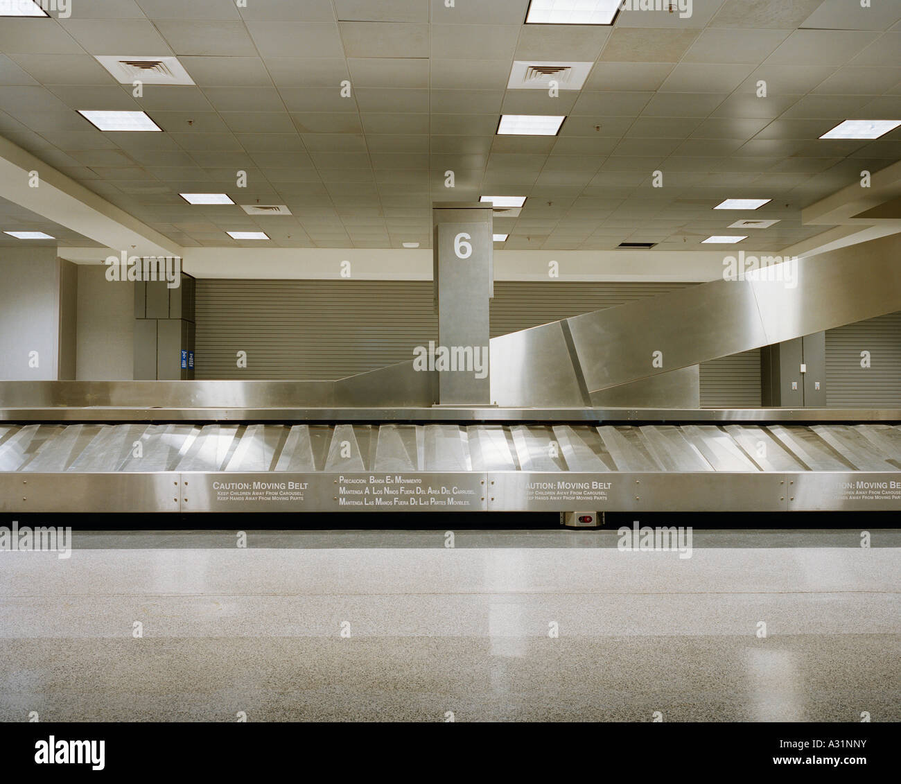 Baggage claim at airport Stock Photo - Alamy