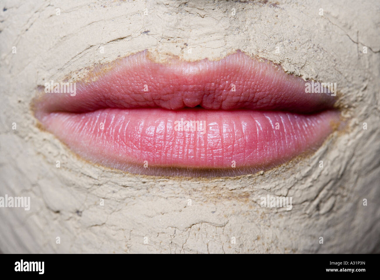 Cracked face mask hi-res stock photography and images - Alamy