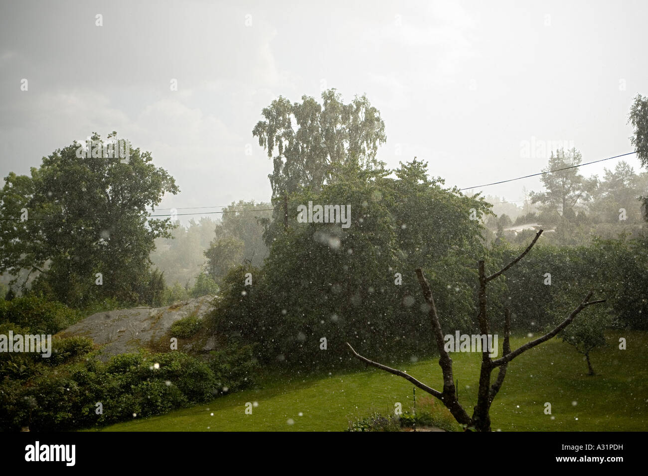 Slanted rain hi-res stock photography and images - Alamy
