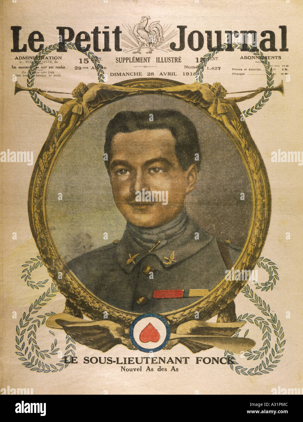 Rene Fonck Air Ace Stock Photo - Alamy