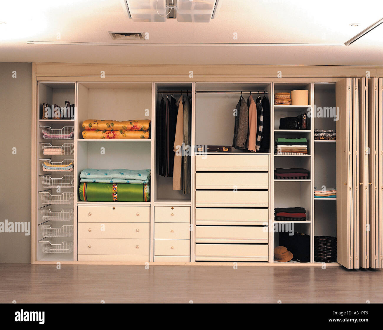 A room has many storage furniture Stock Photo - Alamy