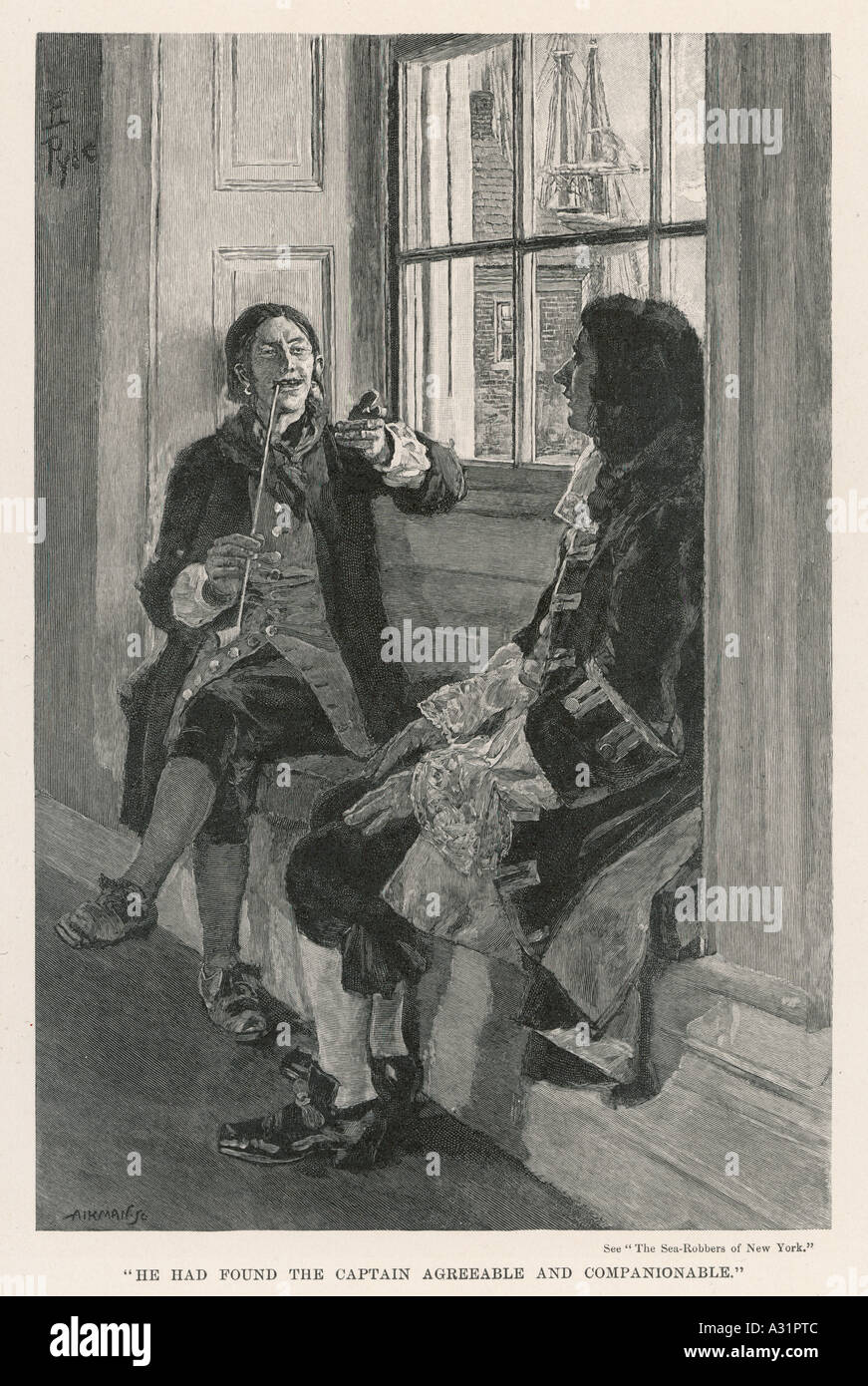 Thomas Tew Pirate Stock Photo - Alamy