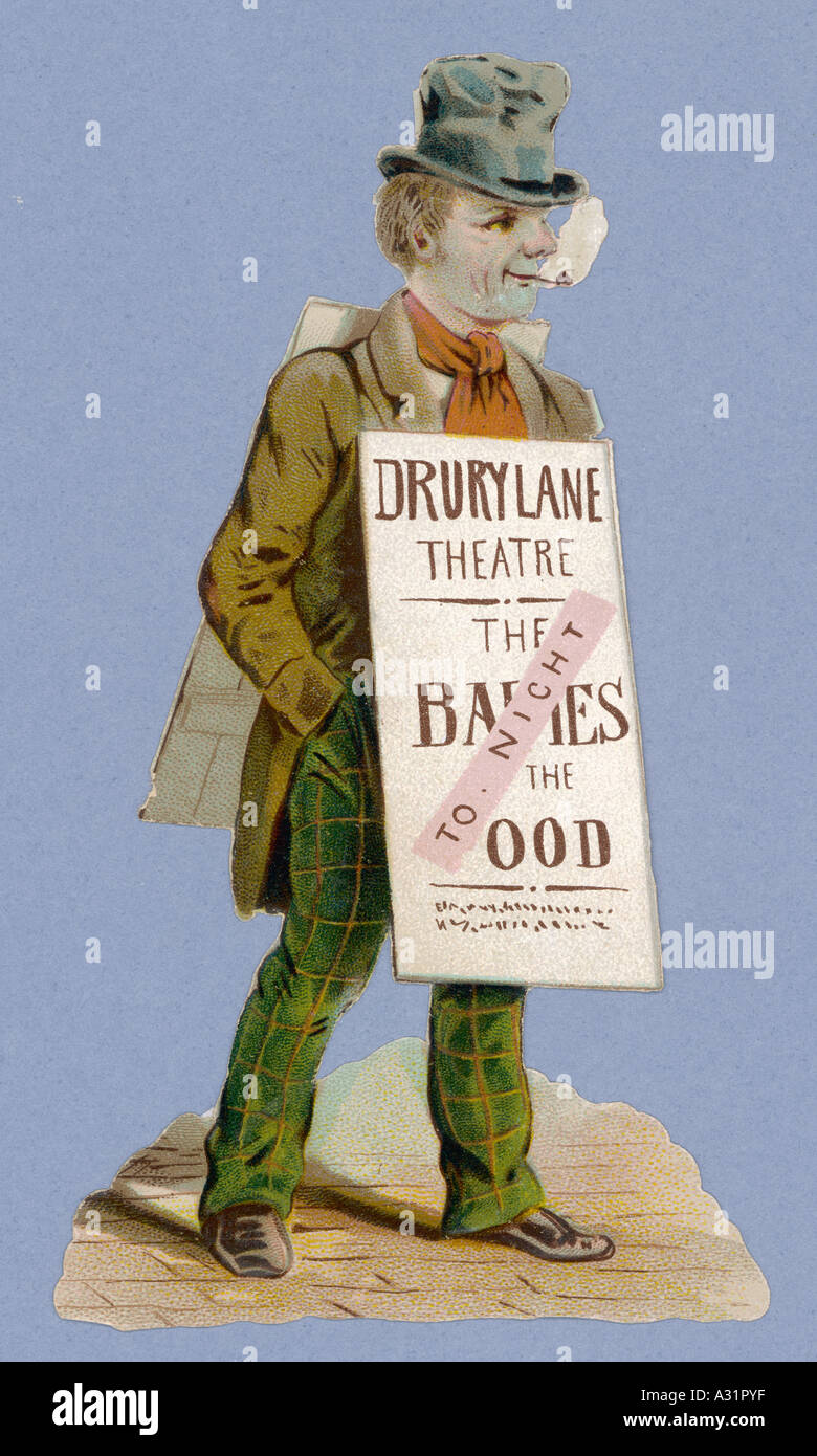 Advertising sandwich board hi-res stock photography and images - Alamy