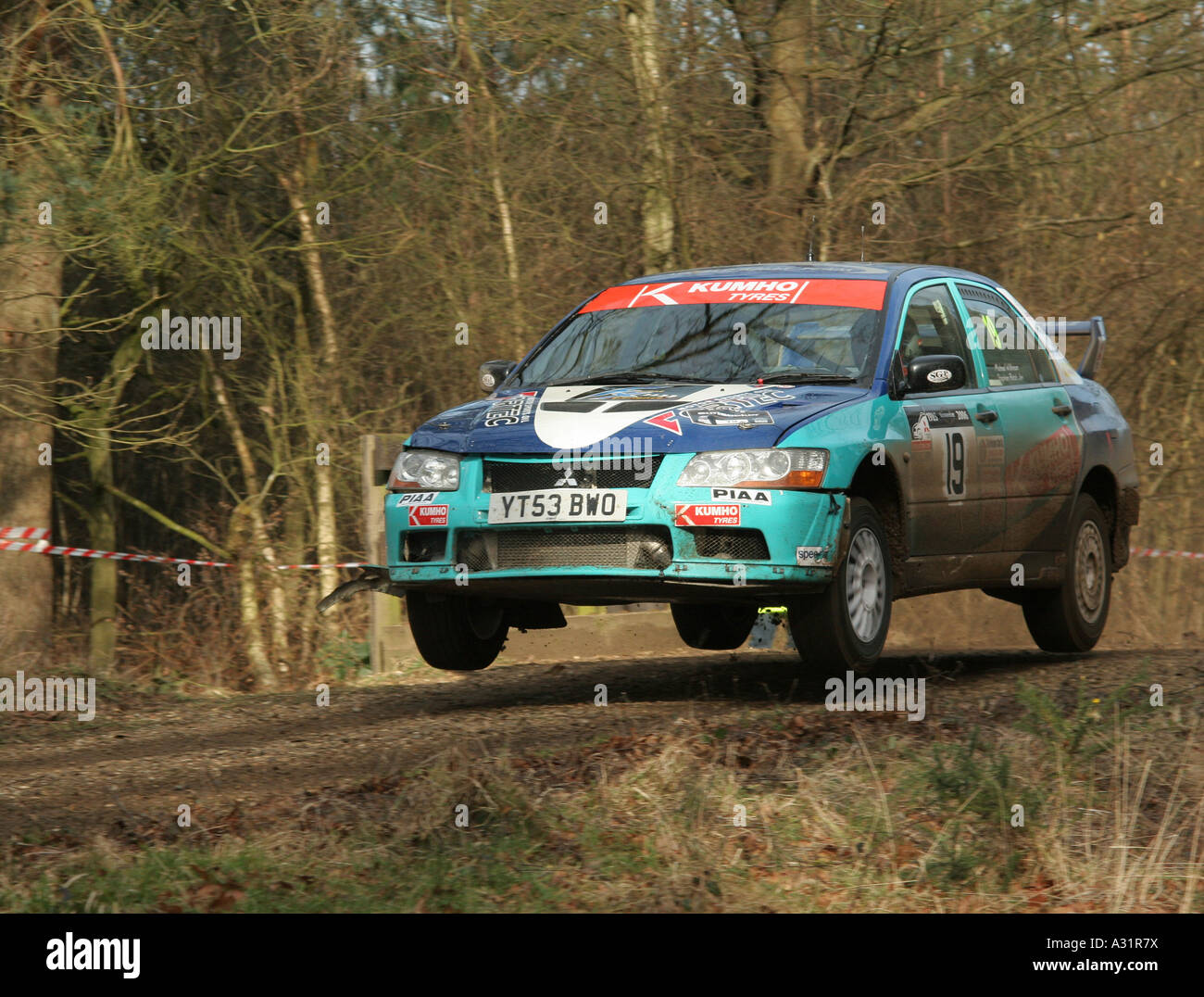 Mitsubishi wrc rally team hi-res stock photography and images - Alamy