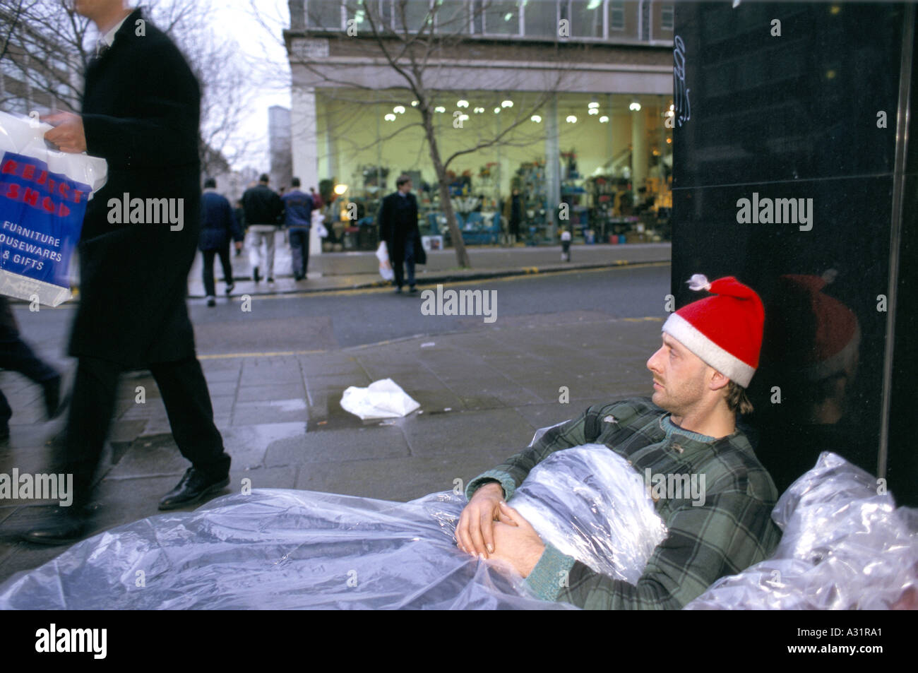 Homeless christmas crisis hi-res stock photography and images - Alamy