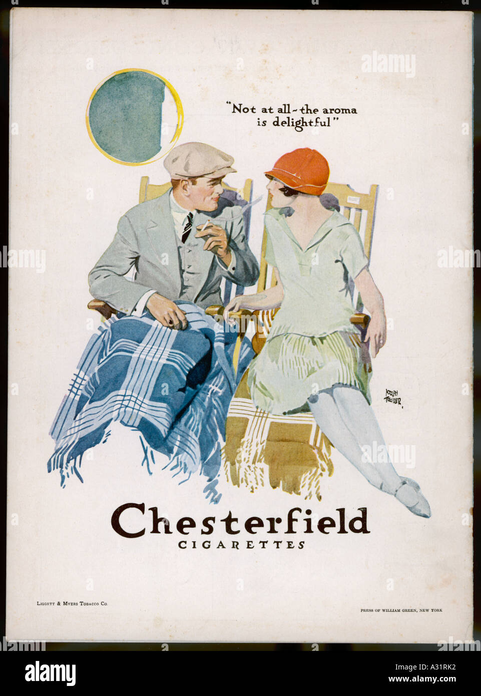 Chesterfield cigarettes hi-res stock photography and images - Alamy