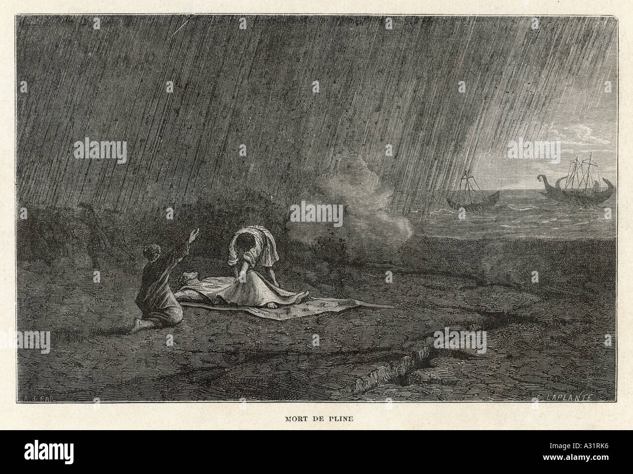 Gaius plinius secundus he dies hi-res stock photography and images - Alamy