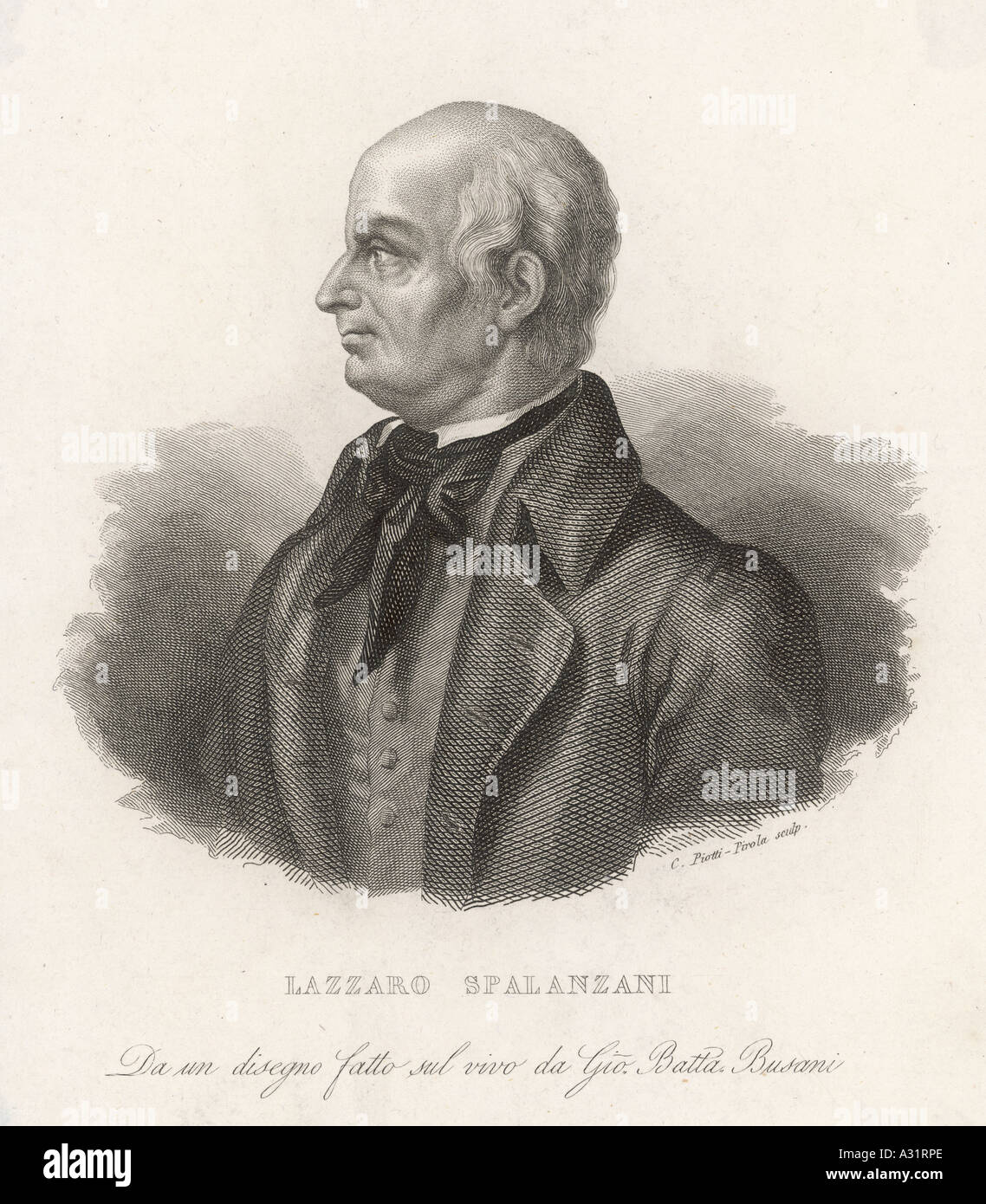 Lazzaro spallanzani hi-res stock photography and images - Alamy