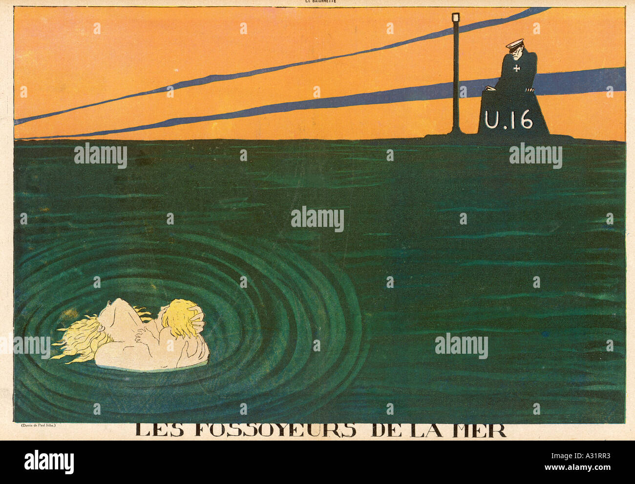 Ww1 Cartoon Undertakers Stock Photo - Alamy