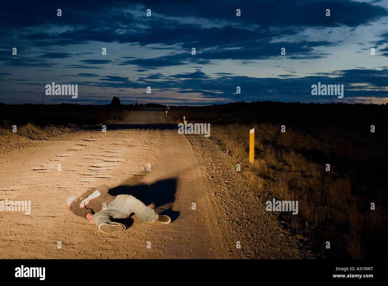 Dead Body Man Road High Resolution Stock Photography and Images - Alamy