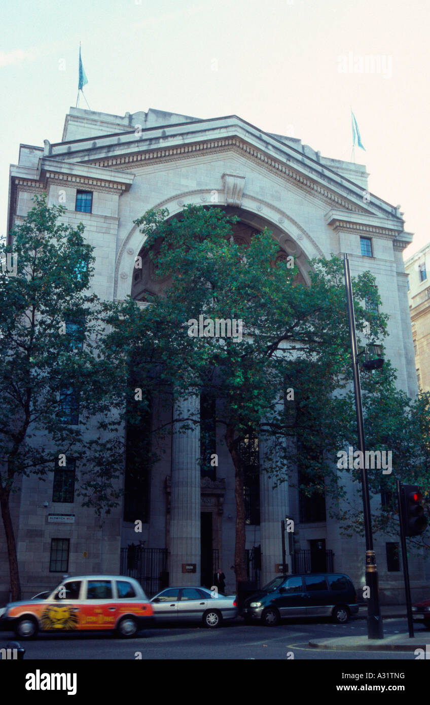 Facade of Bush House, The Strand, London WC2, UK Stock Photo - Alamy
