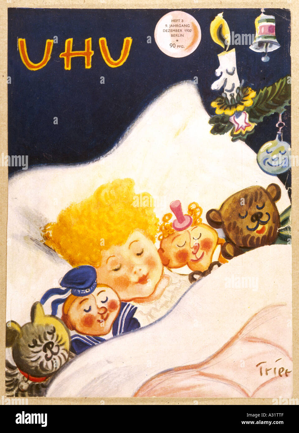 Child christmas toys on tree hi-res stock photography and images - Alamy