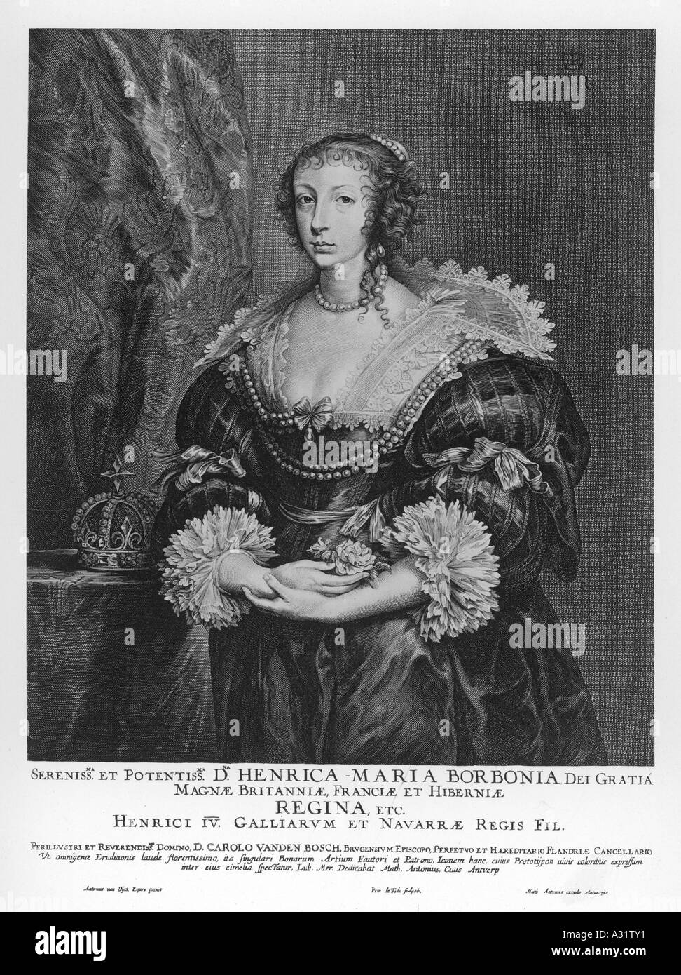 Charles and henrietta maria hi-res stock photography and images - Alamy