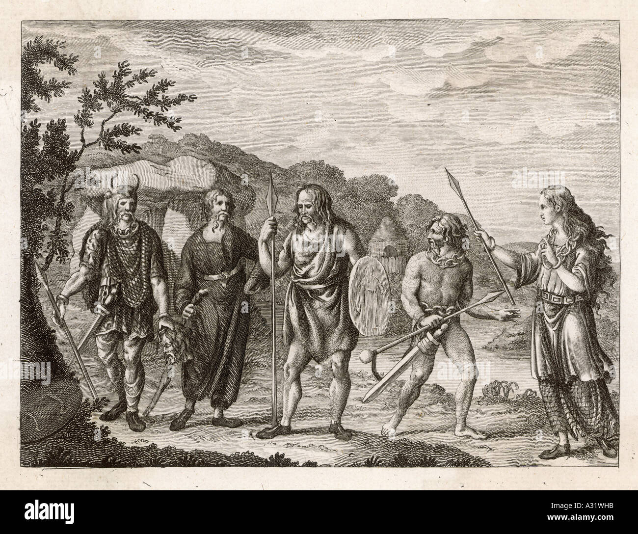 Ancient Britons Stock Photo: 6081498 - Alamy