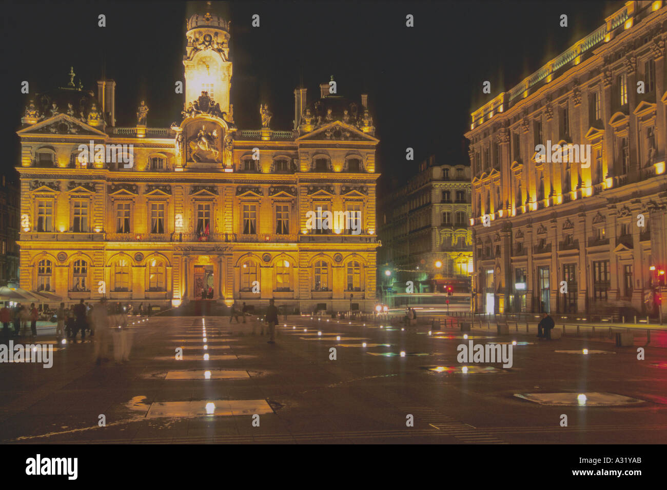 Town hall lyon france hi-res stock photography and images - Alamy