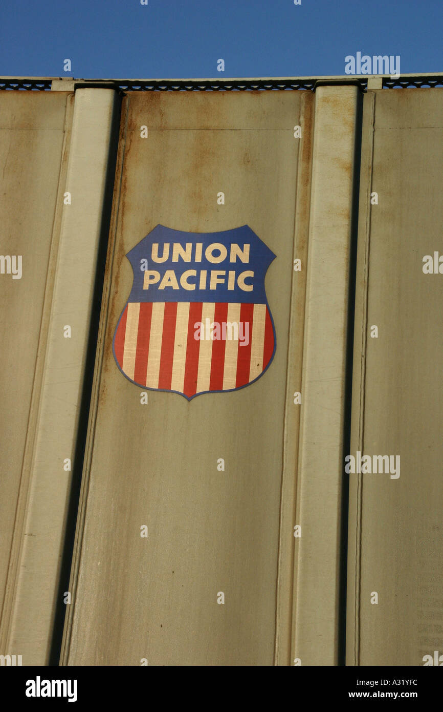 Union Pacific Railroad Logo Stock Photo - Alamy