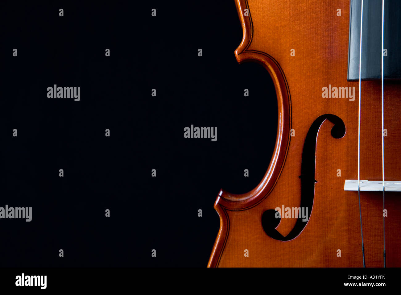 Detail of a violin Stock Photo - Alamy