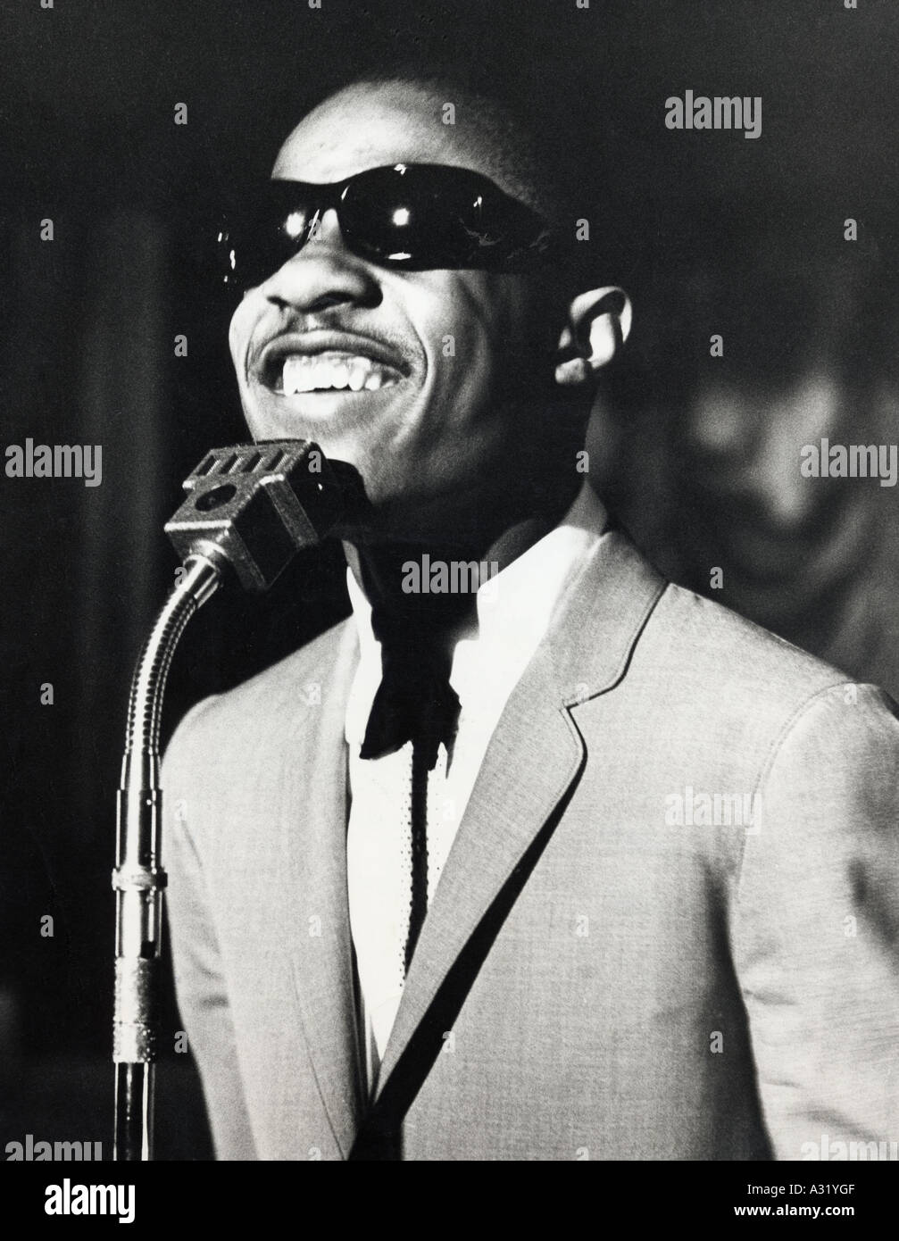 STEVIE WONDER US musician in 1965 Stock Photo - Alamy