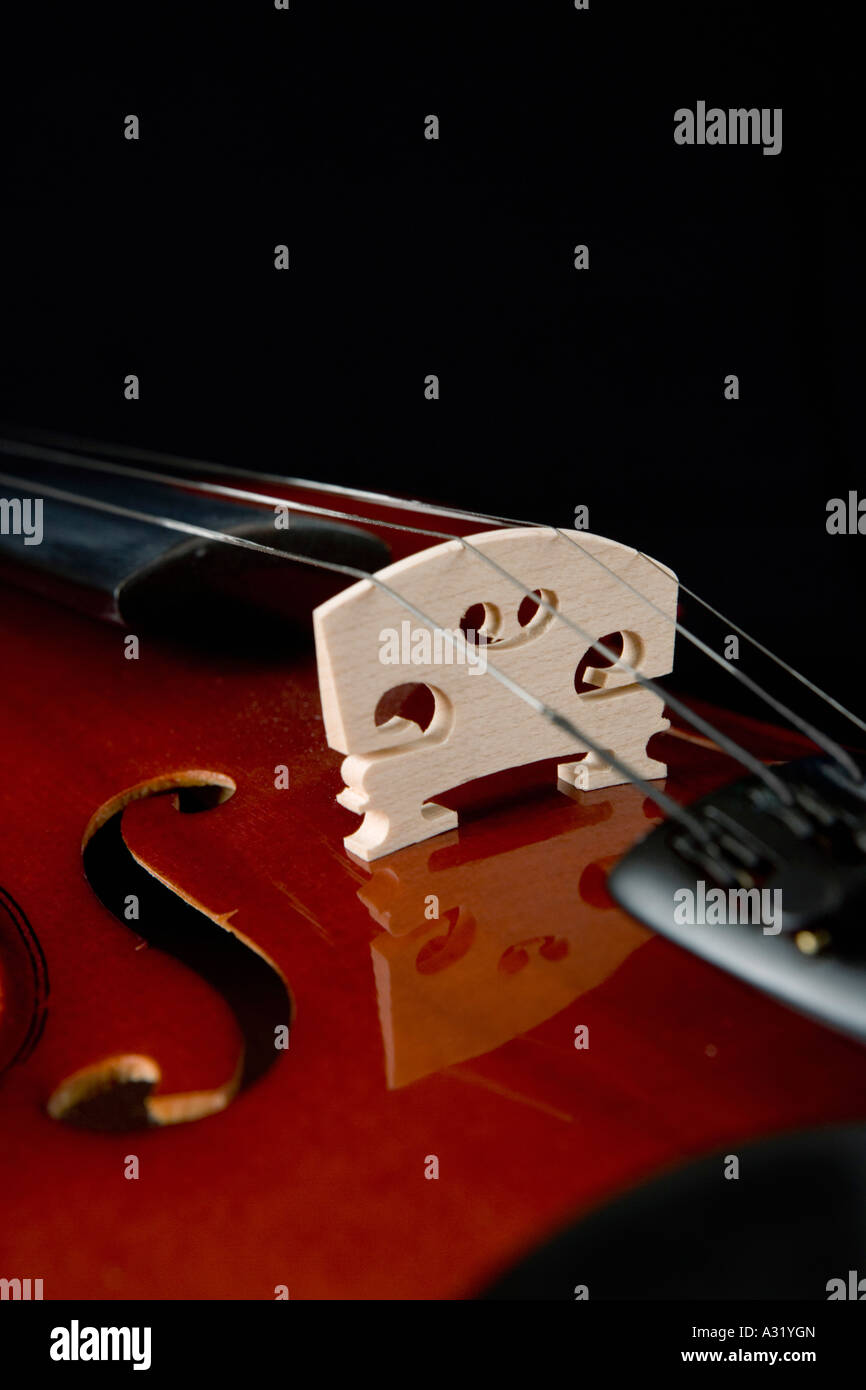 Detail of a violin Stock Photo - Alamy