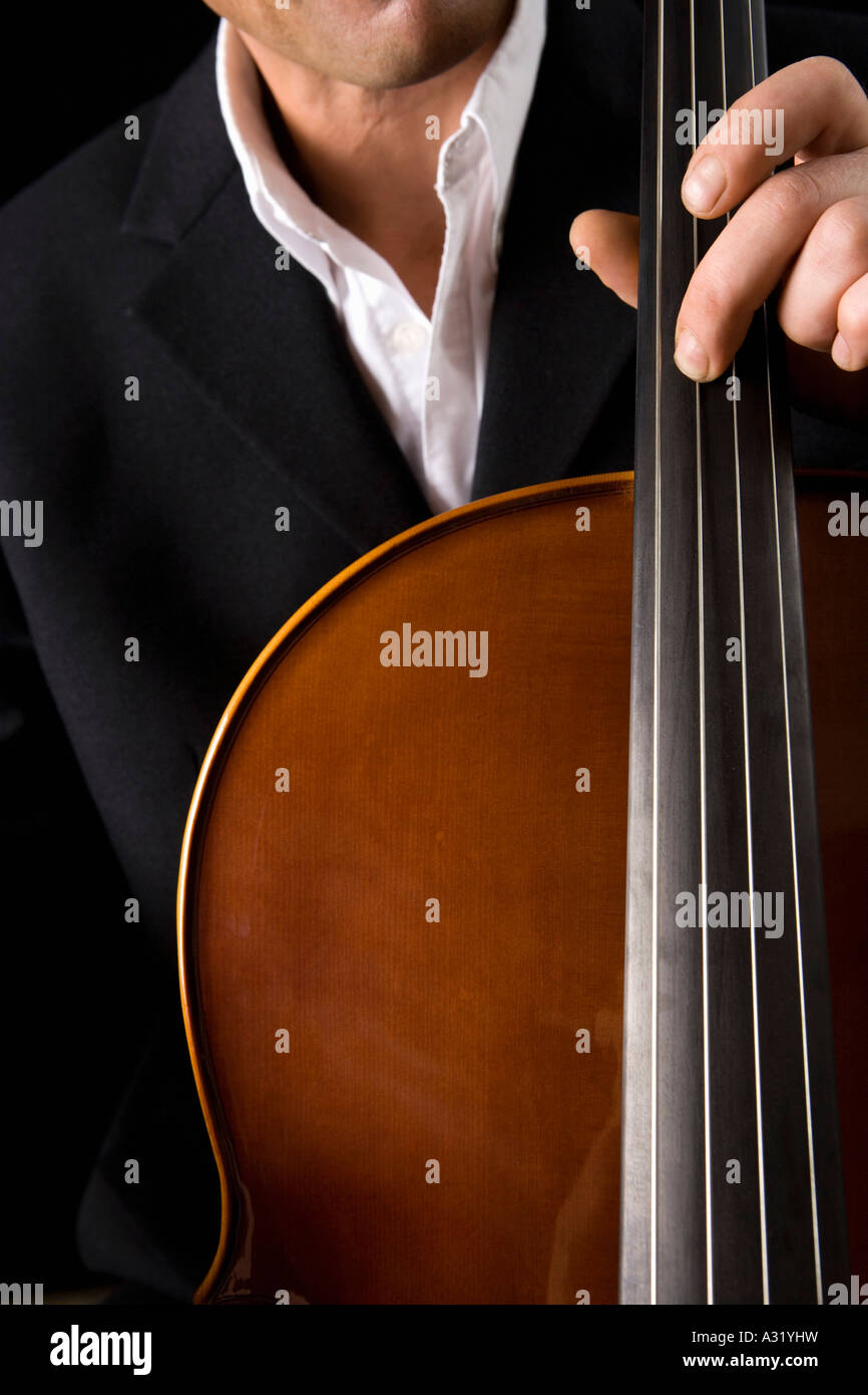 Man playing a cello hi-res stock photography and images - Alamy