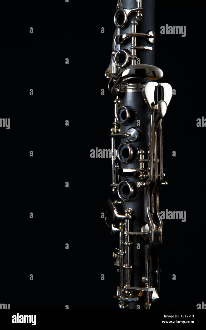 Detail of a clarinet Stock Photo - Alamy