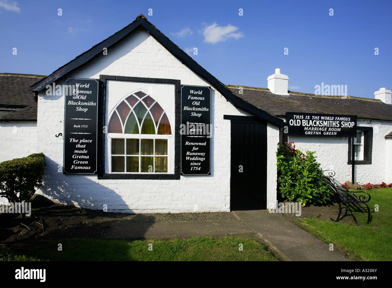 The Old Blacksmith s shop Gretna Green Scotland Stock Photo - Alamy