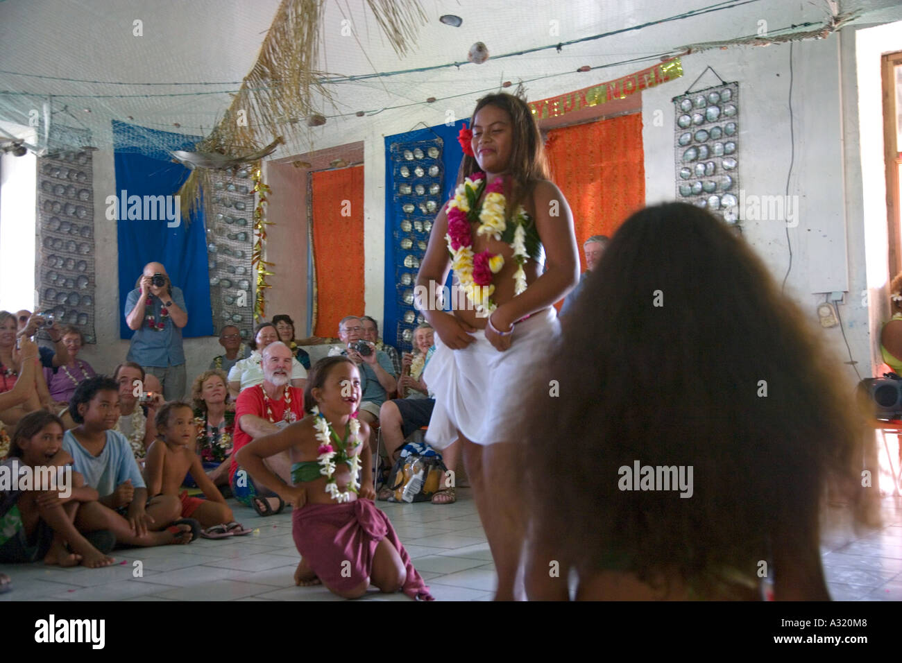 Takaroa Tuamotu Islands French Polynesia Editorial use only Stock Photo ...