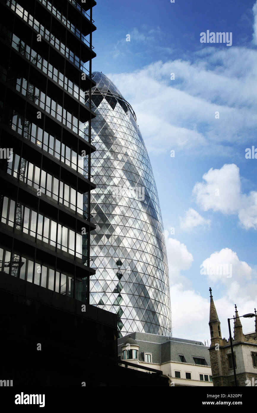 Norman Fosters Gerkin building Stock Photo - Alamy