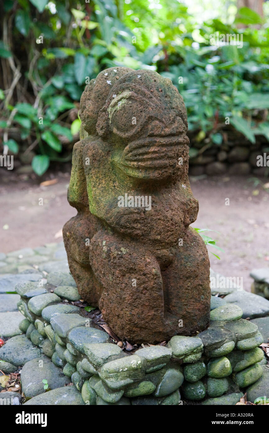 Tiki Vaipaee Community Botanical Garden Ua Huka Marquesas Islands ...