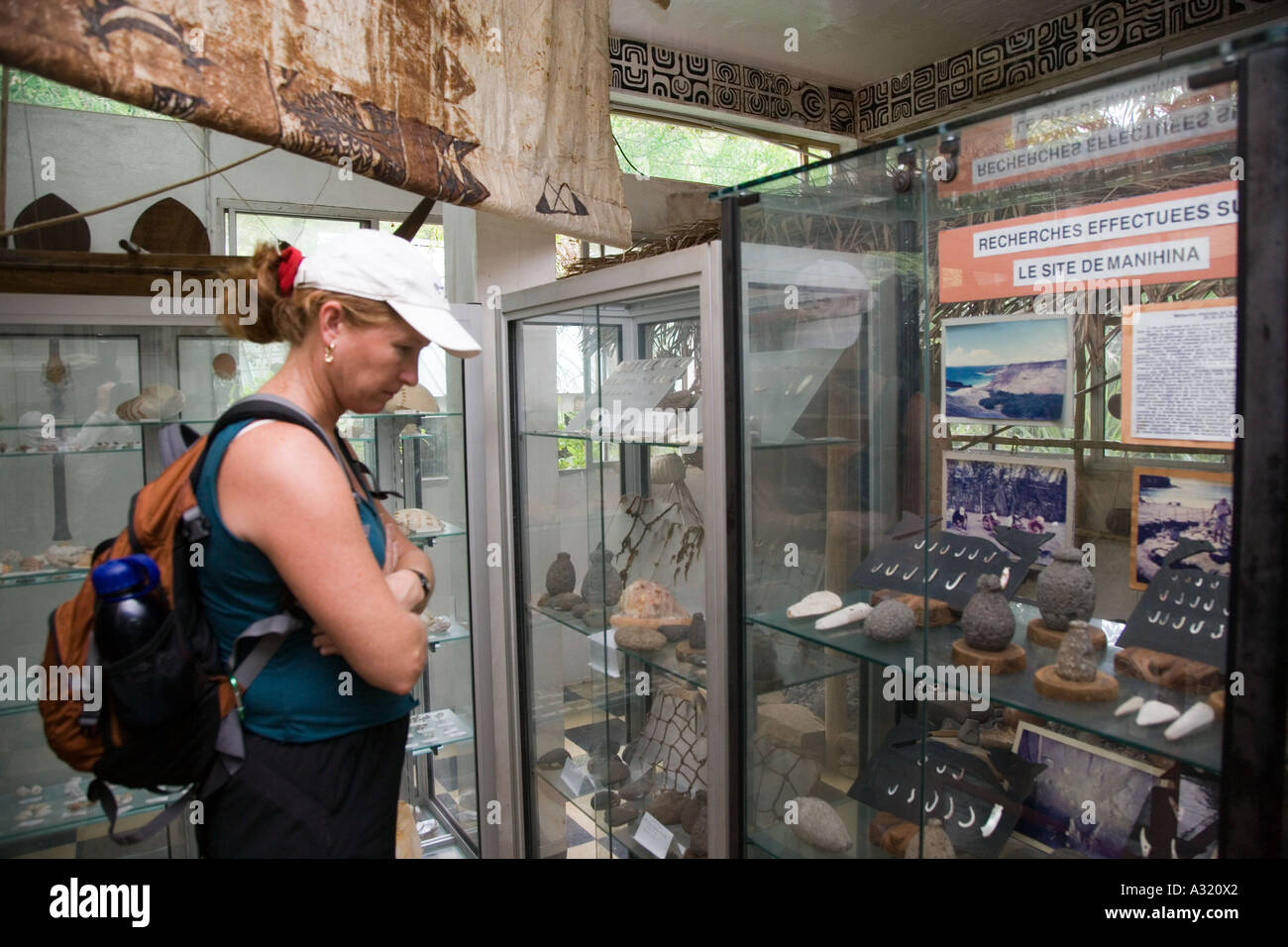 Community Museum of Ua Huka Marquesas Islands French Polynesia Stock ...