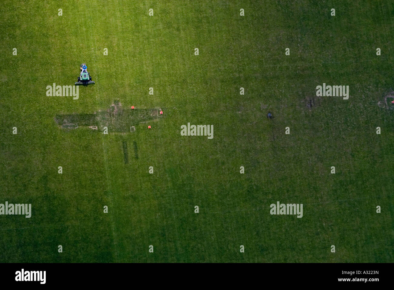 Football pitch aerial hi-res stock photography and images - Alamy