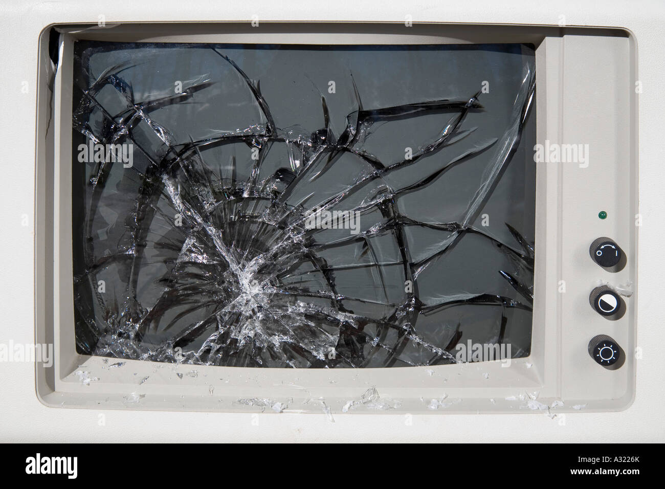 Smashed monitor hi-res stock photography and images - Alamy