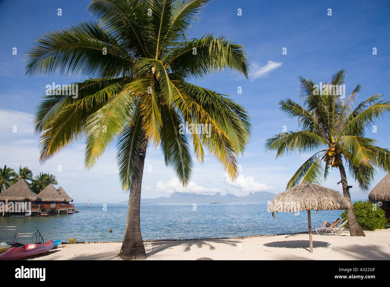 Beachcomber Hotel Papeete tahiti french Polynesia Stock Photo - Alamy
