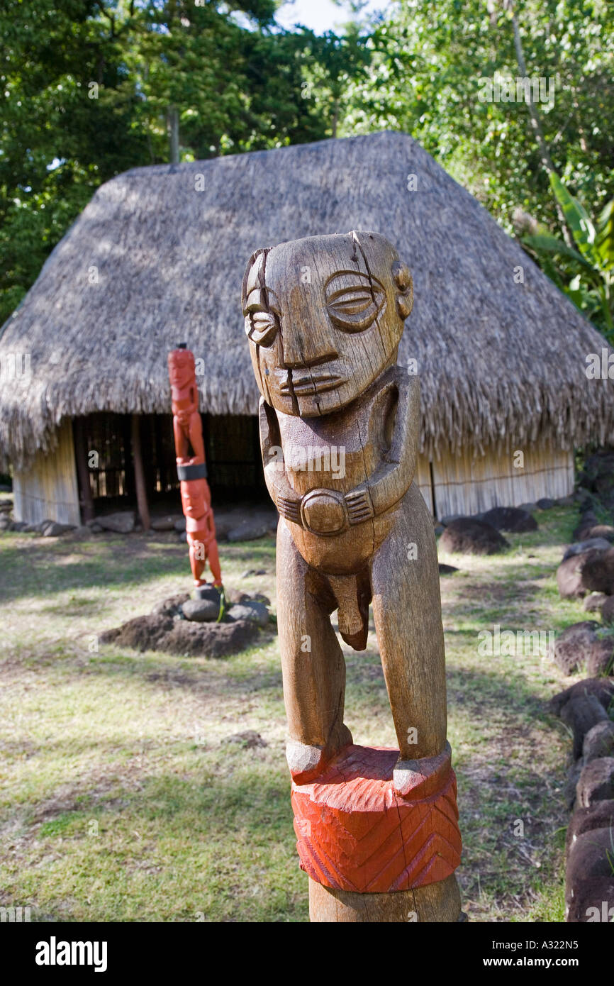 Marae Arahrahu Tahiti French Polynesia Stock Photo - Alamy