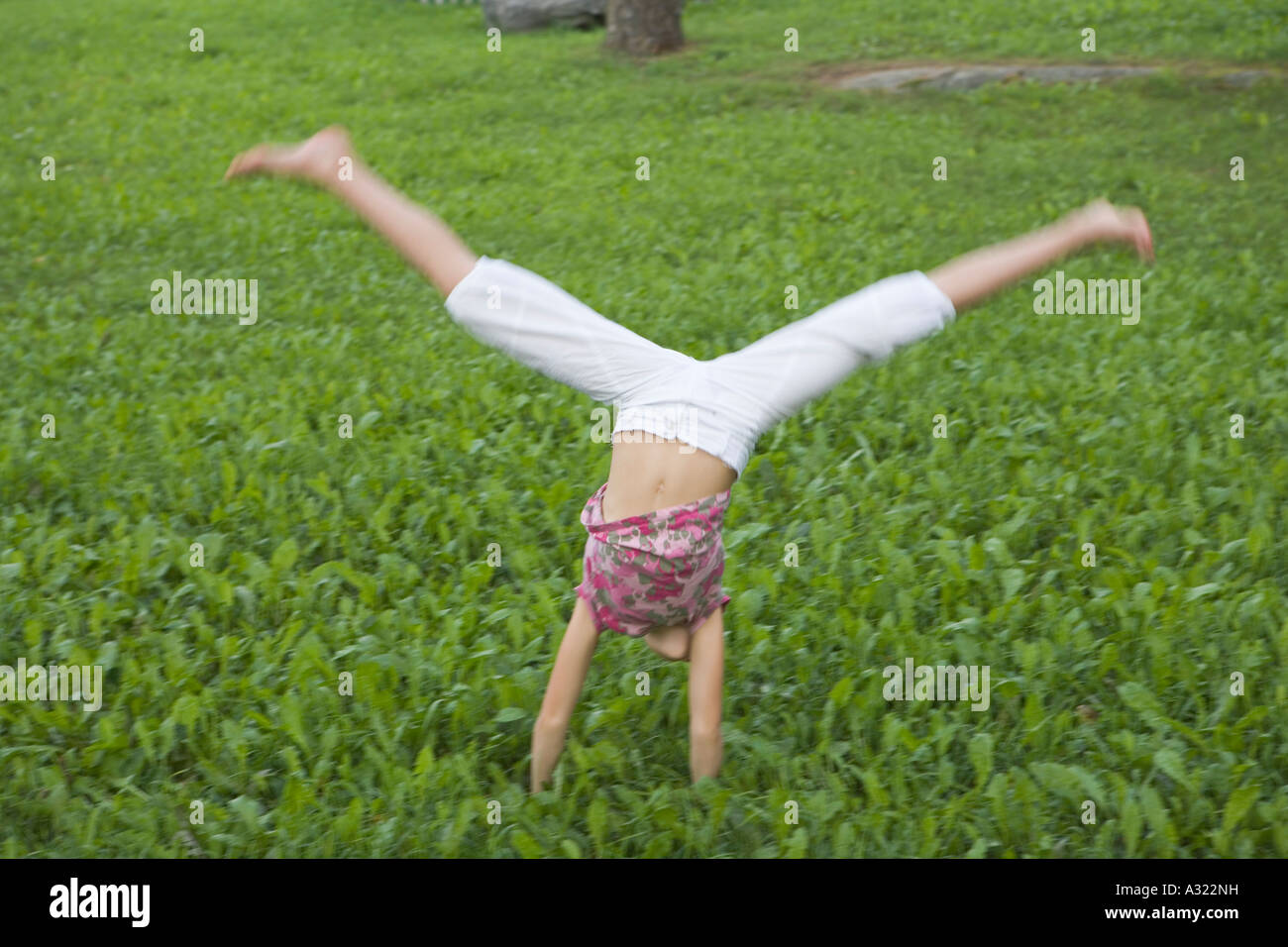 Somersault gymnastics hi-res stock photography and images - Alamy