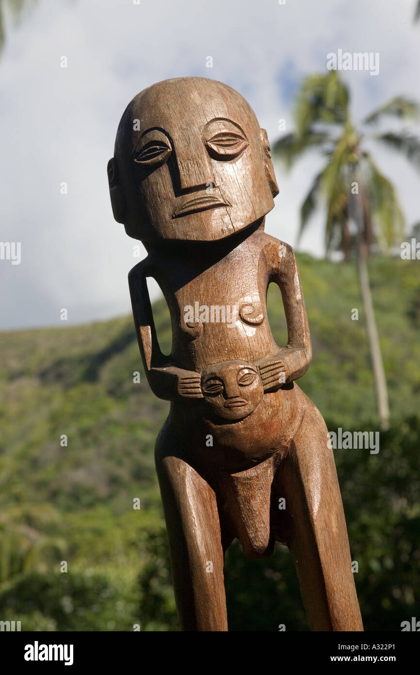 Marae Arahrahu Tahiti French Polynesia Stock Photo - Alamy