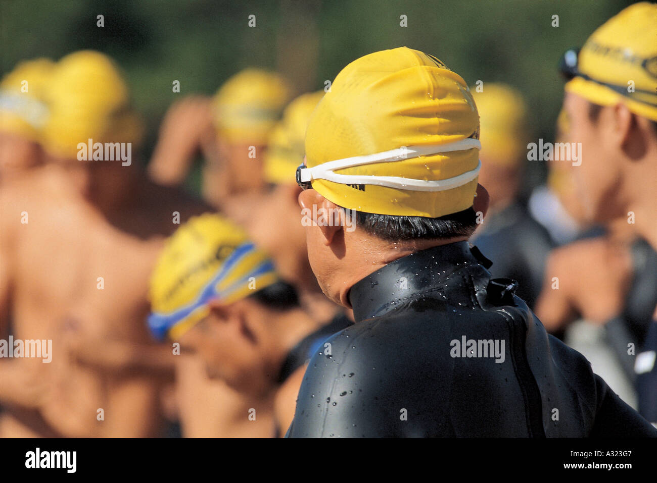 Yellow swim suit hi-res stock photography and images - Alamy