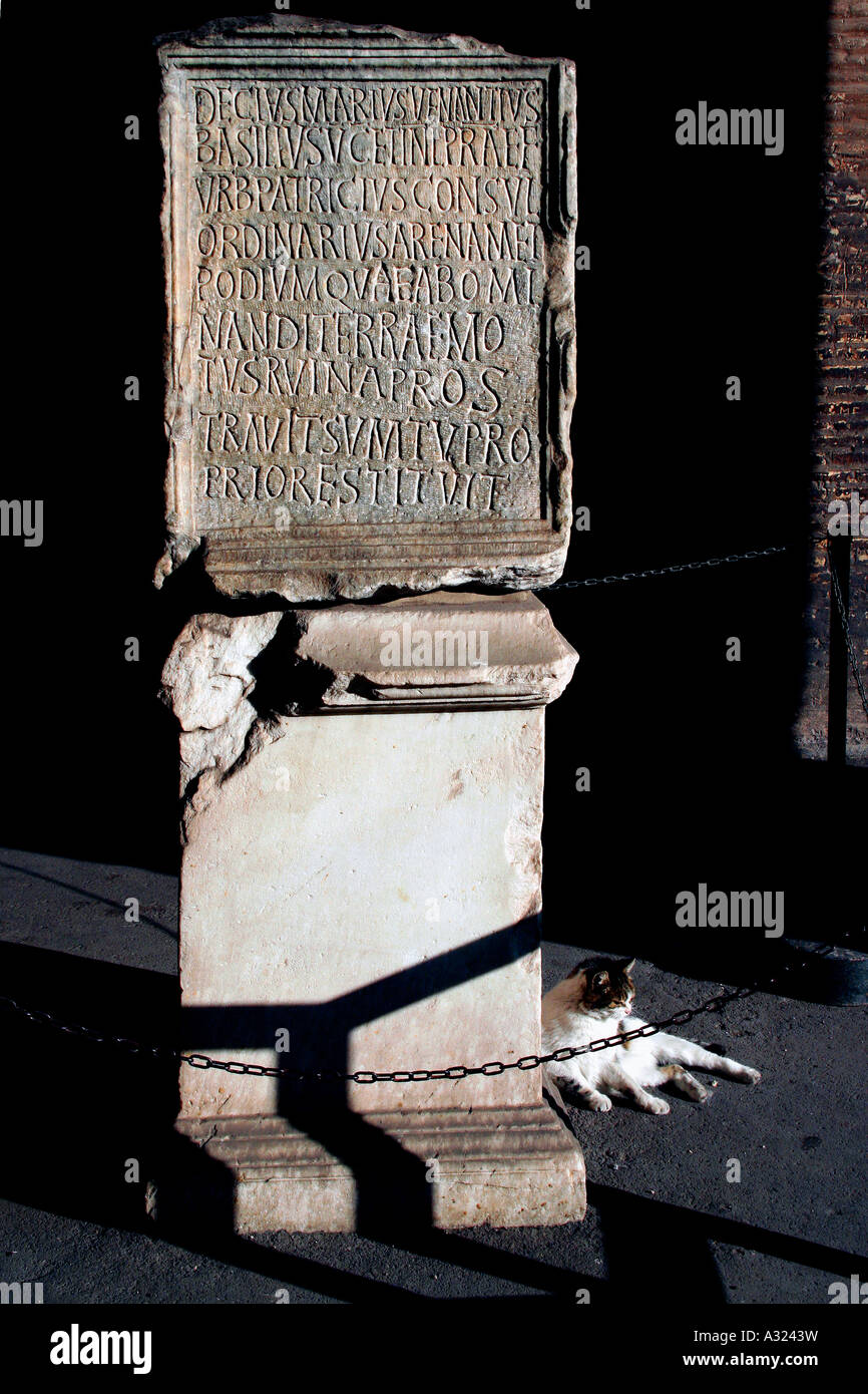 Carved marble plaque inscription hi-res stock photography and images ...