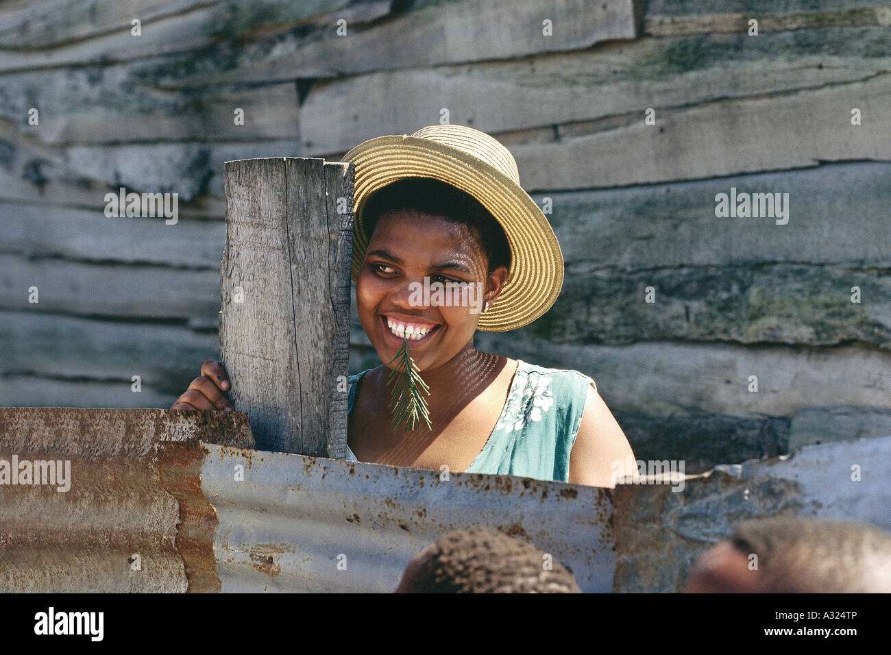 Local Girl, Crossroads Informal Settlement, South Africa Stock Photo ...
