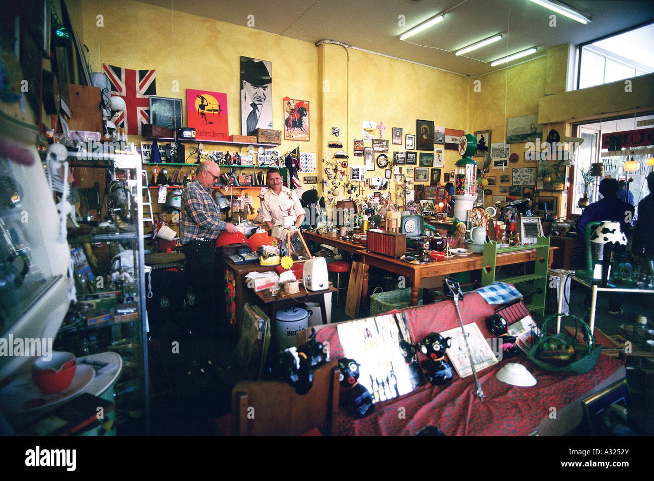 Collectibles Shop, Kloof Street, Cape Town, South Africa Stock Photo ...