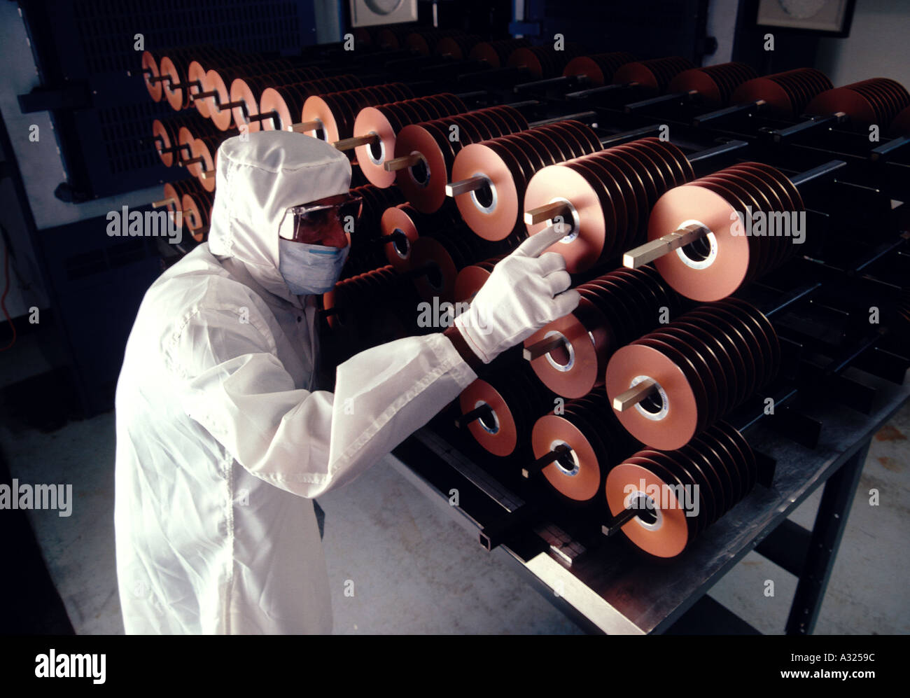 Cd rom manufacturing hi-res stock photography and images - Alamy